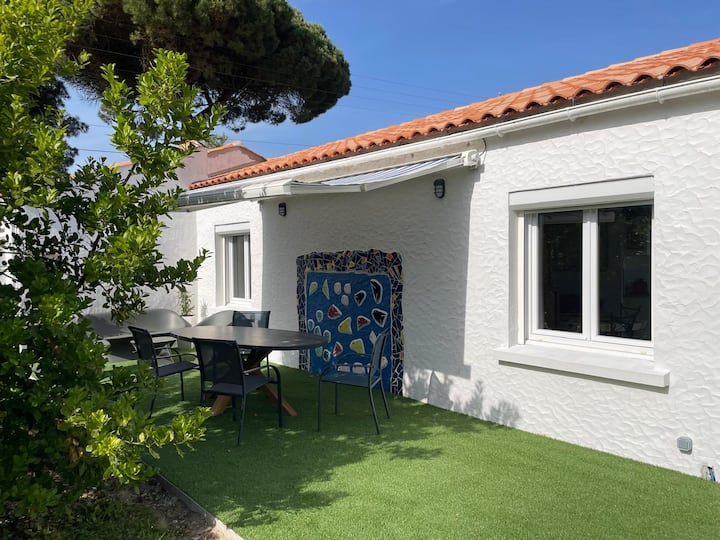 Maison Lumineuse à 10 Min à Pied De La Plage - Barbâtre