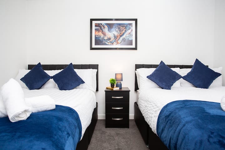 2br Jesmond Apartment | Free Parking & Workspace! - Newcastle upon Tyne