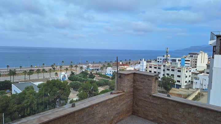 Appartement De Luxe Panorama Avec Piscine - Oued Laou