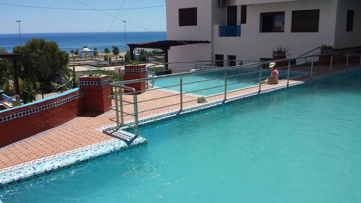 Appartement Maimouna, Avec Piscine* Et Wifi - Oued Laou