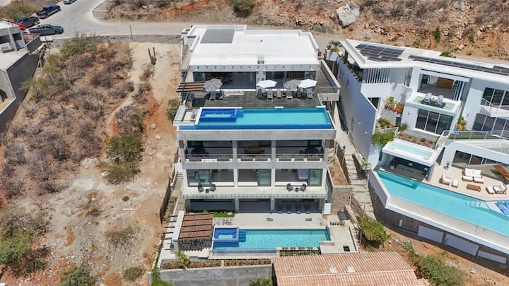 New Modern Estate 20bd, Gym, Sauna, Massage, Games - Cabo San Lucas