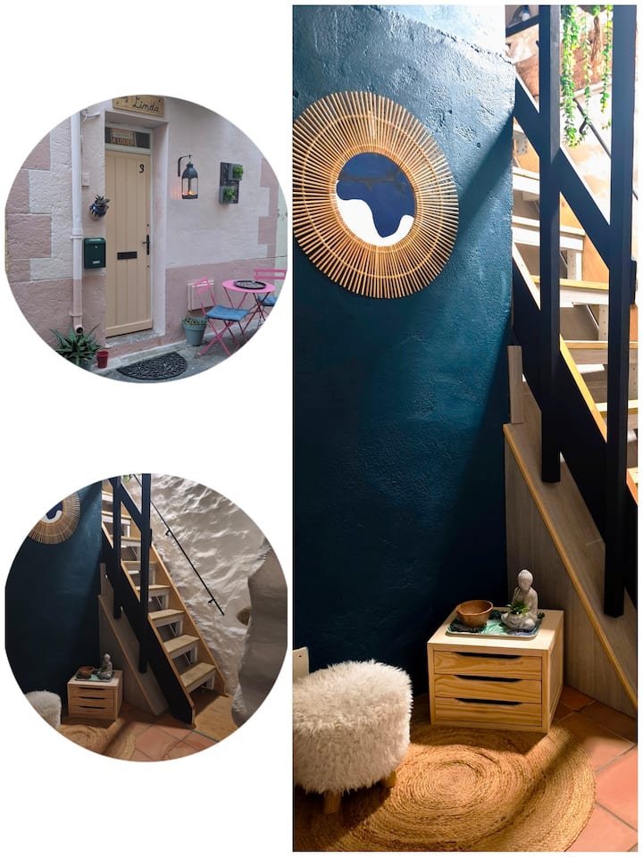 Maisonnette 2 Personnes Sur 2 Niveau
Climatisé - Argelès-sur-Mer