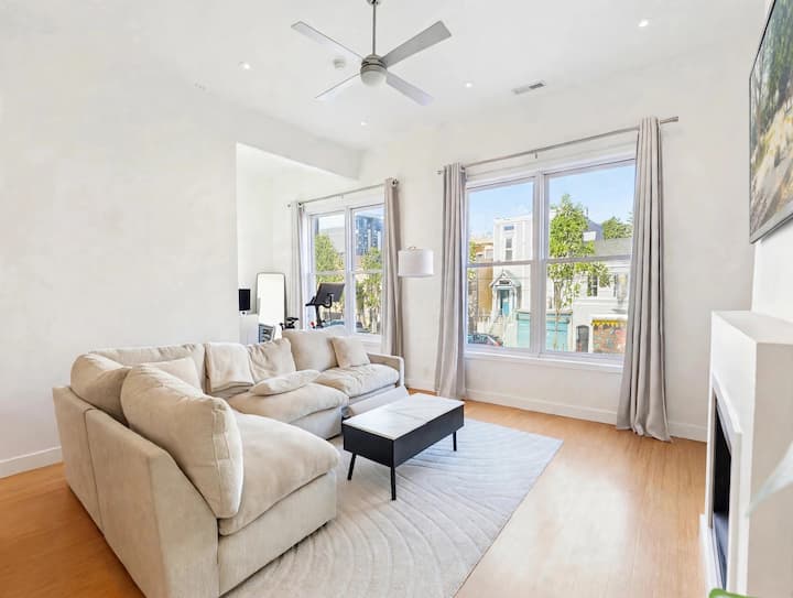 Spacious 3br 2ba Flat In The Heart Of Nopa - San Francisco, CA