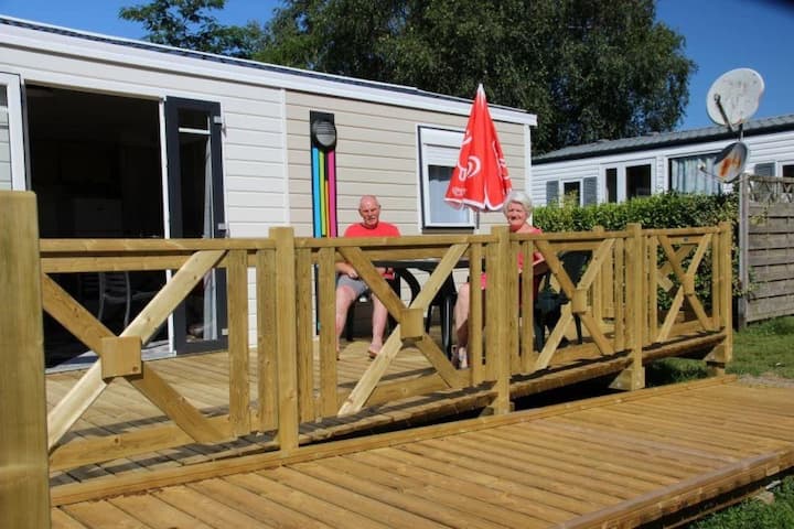 Zecamping 4* Mobil Home 31m² Parc Aquatique - La Forêt-Fouesnant