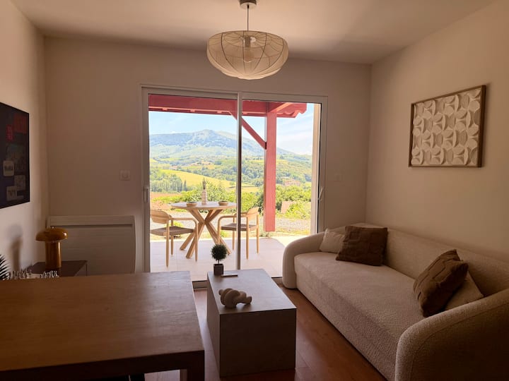 Appartement Avec Vue Sur Le Baigura - Hasparren