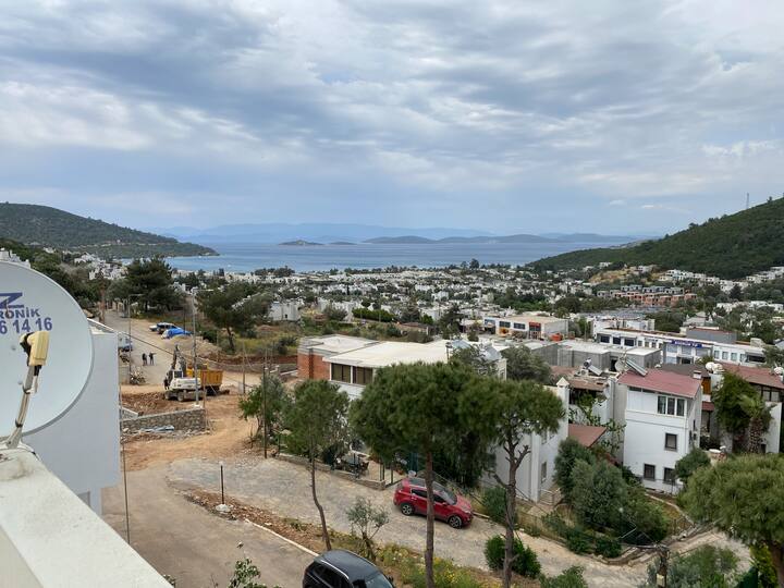 Dubleks, Deniz Ve Doğa Manzaralı, 3+1, Kullanışlı - Bodrum