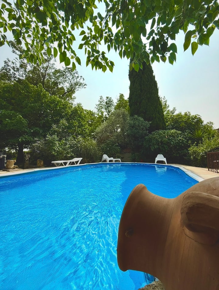 Mas De Charme Avec Piscine - Pont du Gard
