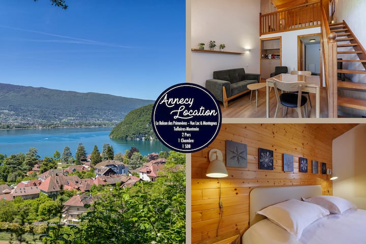 Le Balcon Des Primevères – Vue Lac & Montagnes - Talloires
