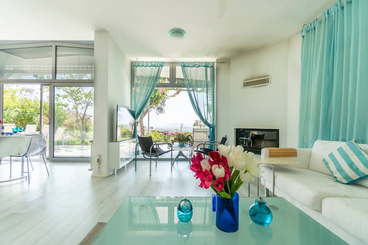 Private Pool Villa With Sea View In Bodrum Center - Bodrum