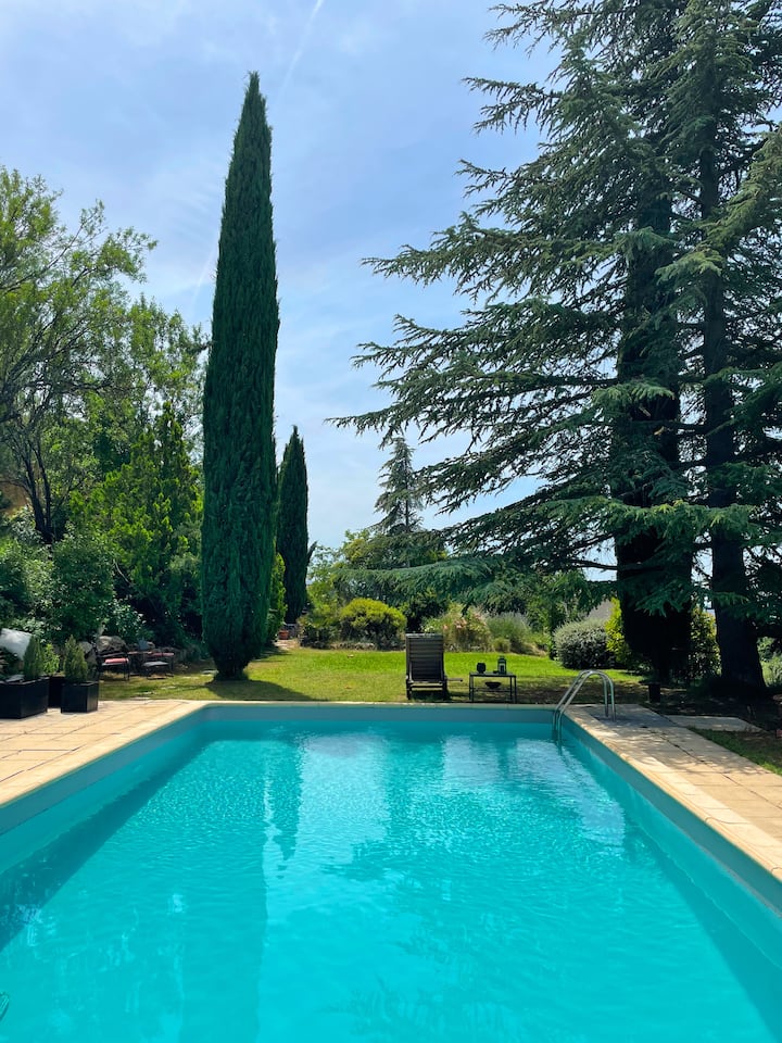 Maison Avec Piscine Dans Le Luberon - Roussillon