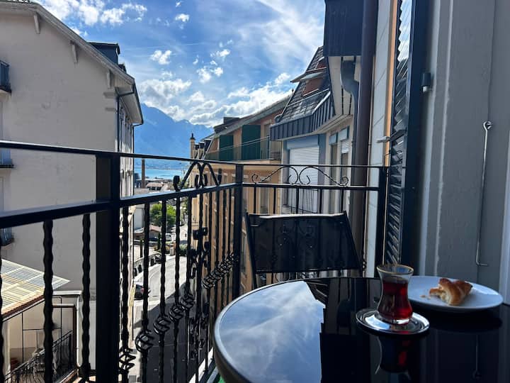 Central And Peaceful Montreux Apartment - Vevey