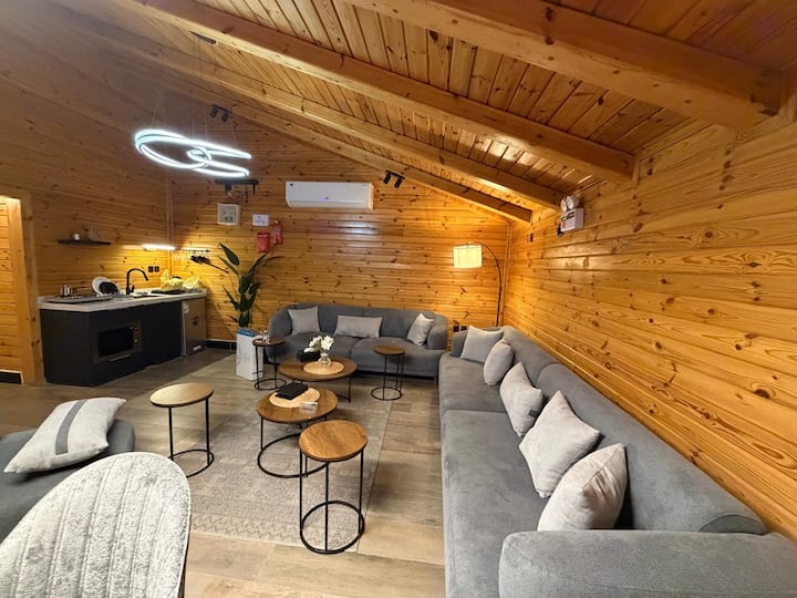 Rh32 شاليه كبرون اكواخ جريس | Greece Chalet - Jeddah