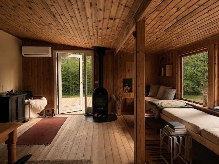 Quiet Classic 60's Summerhouse In Forest Area - Denmark