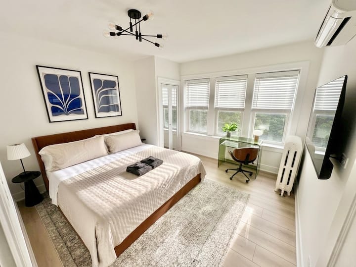 Peaceful 2br|2ba - King+queen - Near: Nu-beach-chi - Evanston, IL