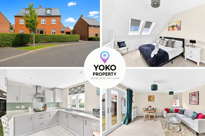3br House Nr Silverstone Sleeps6 Freeparking - Buckinghamshire