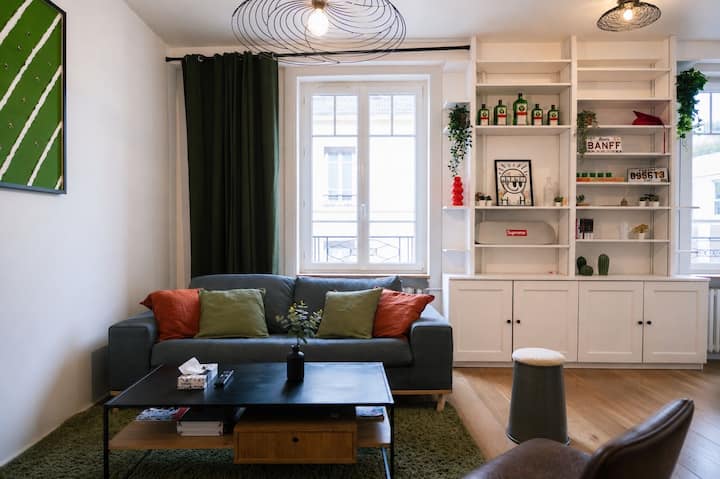 Loft Terracotta · Part-dieu · Lumineux · Cosy - Villeurbanne