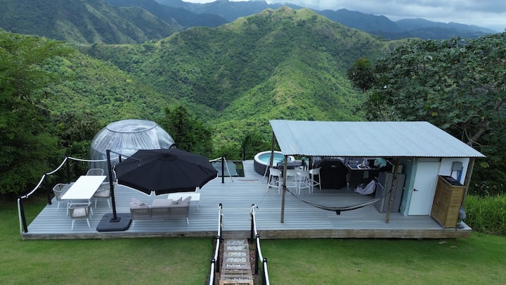 2 Luxe Domes Mountain Side Private Jacuzzi - Puerto Rico