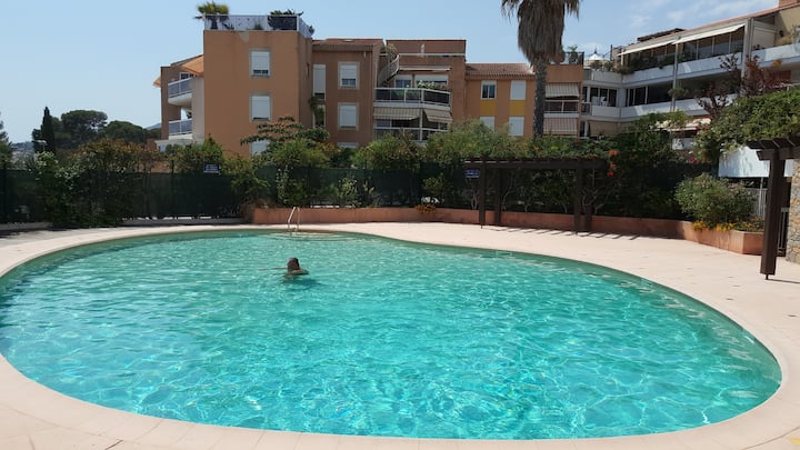 T2 Cabine à 500m Des Plages + Accès Piscine - Carqueiranne
