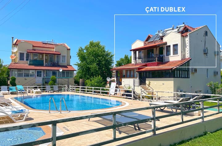 4 Bed Shared Pool Apart In Hisaronu Town Center - Ölüdeniz