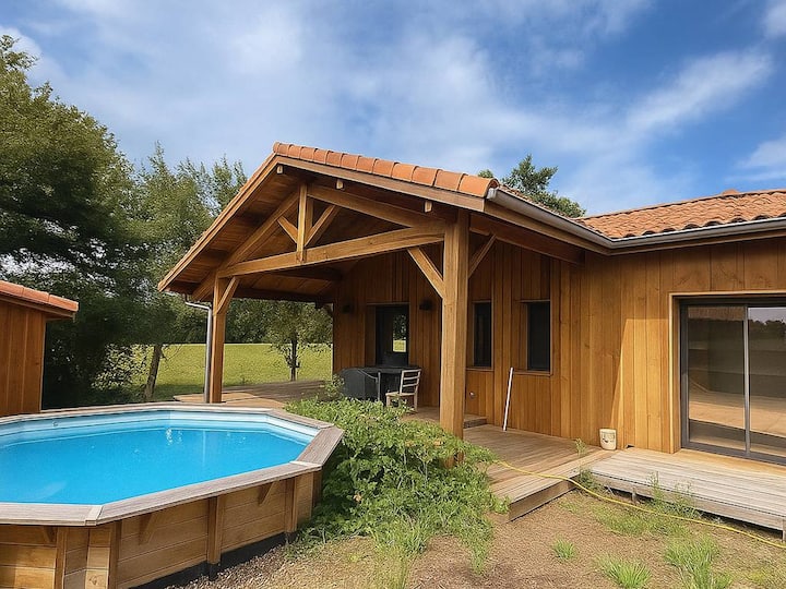 Maison Avec Animaux, Terrasse - 6 Pers. - Saint-Girons Plage