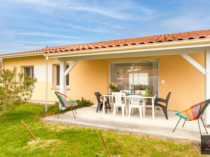 Maison Proche Centre-ville - 6 Pers. - Biscarrosse