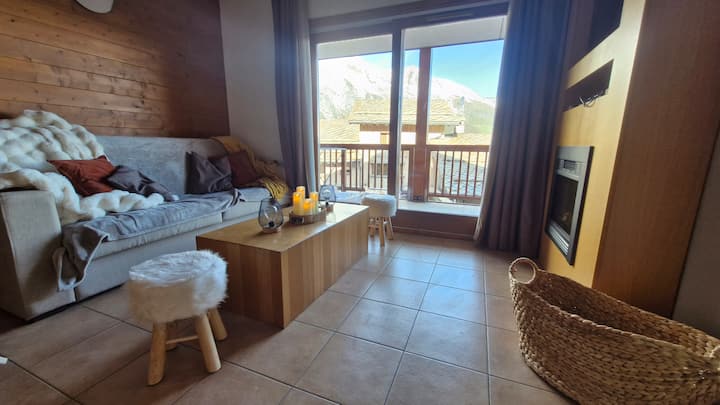 Superbe Appt 3 Pièces - 4/6pers - St Foy Station - Sainte-Foy-Tarentaise