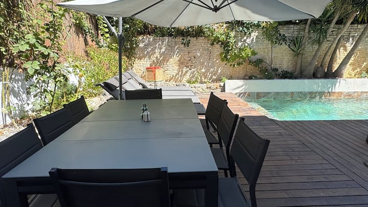 Villa Typique, Piscine Privé En Front De Mer - Marsella