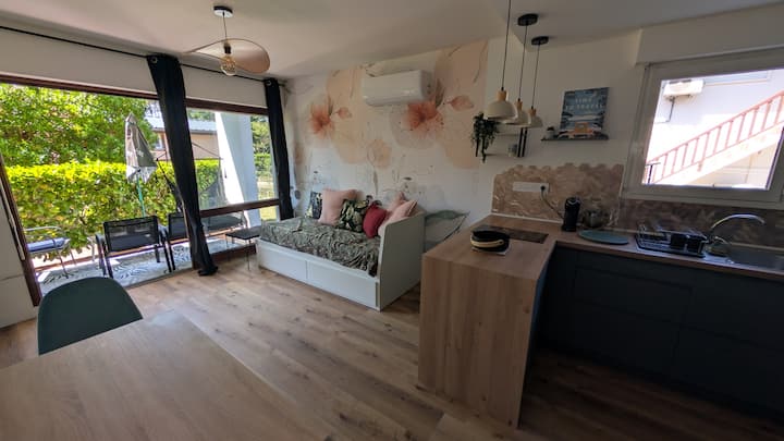 Studio Cosy | Jardin, Vélos | Mimizan Plage - Mimizan