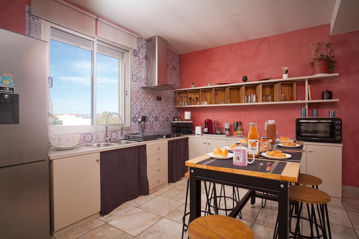 Appartement Cosy Avec Grande Terrasse De 25m² - Sainte-Marie