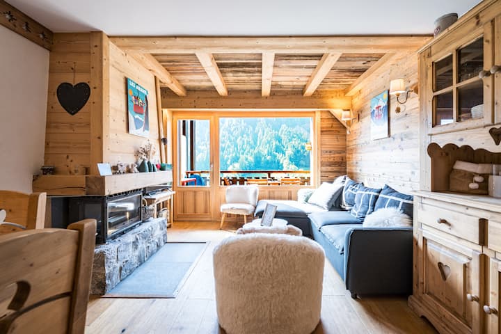 Cocon Des Aravis - Beau Duplex Avec Balcon - Le Grand-Bornand
