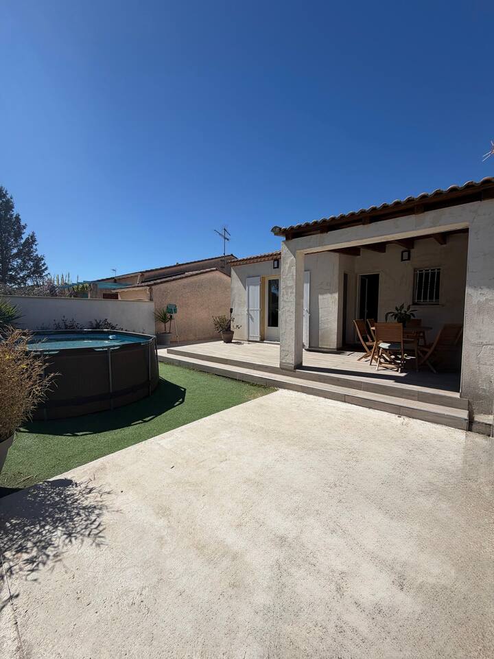 Maison 3ch. Avec Piscine Et Jardin En Camargue - Saint-Laurent-d’Aigouze