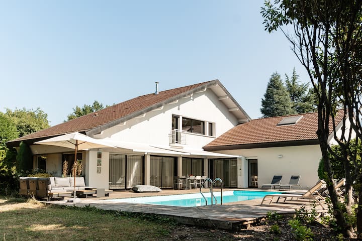 Maison Rivea |Piscine Privée. Lac à 200 M. 12 Pers - Annecy