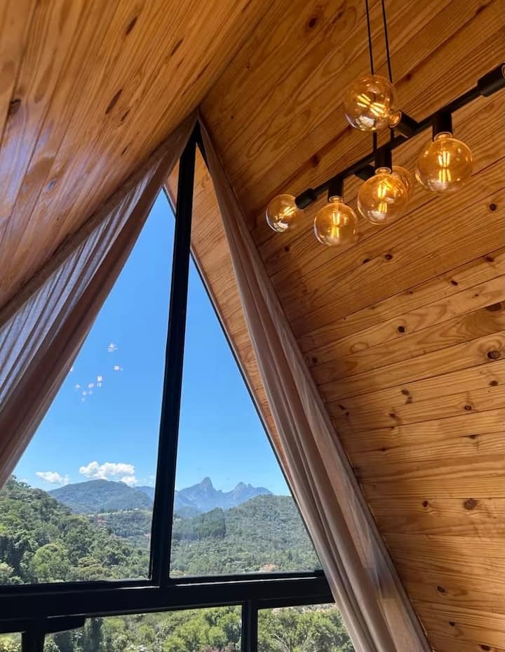 Chalé Das Oliveiras | Hidro, Lareira E Vista - Teresópolis