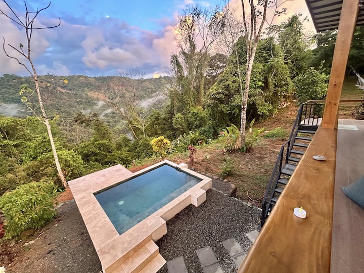 Peaceful Earth Villa With Mountain & River Views - Costa Rica