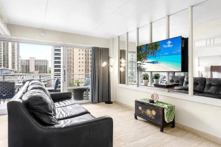 New Ilikai Suites 732 | Free Car | Kbm Resorts - Honolulu