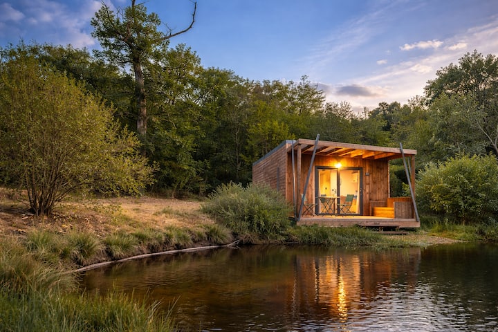 Chalet Au Bord Du Lac 2 Personnes - Gironde