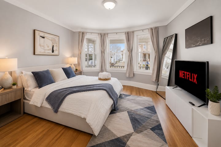 Full Luxury 10bd Home | 12 Min Nyc & Metlife - Jersey City, NJ