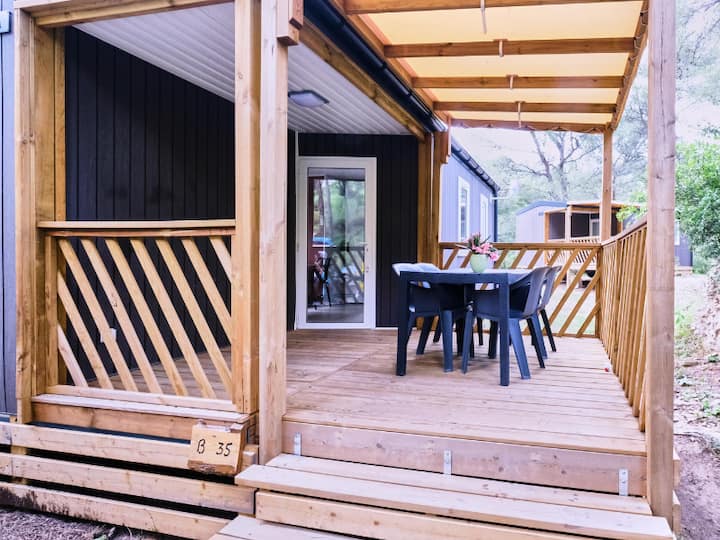 Mobil-home Premium 3 Pièces 4 Personnes Climatisé - Orgon