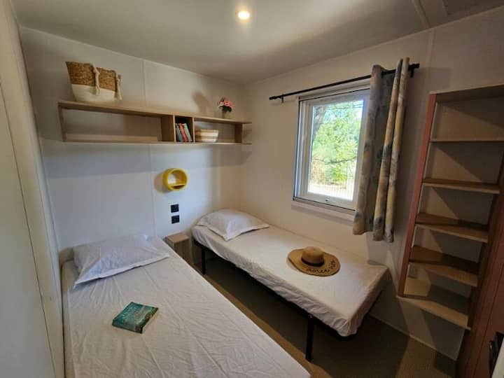 Mobil-home Premium 3 Pièces 4 Personnes Climatisé - Saint-Saturnin-lès-Apt