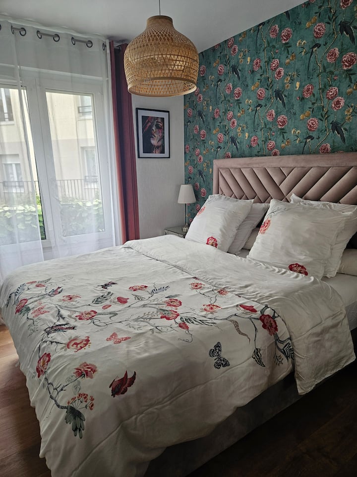 Chambre Dans Appartement Cosy 5 Mn A Pied De Paris - Gentilly