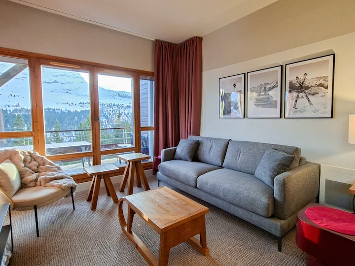Appartement Spacieux, Accès Pistes, Piscine, Spa - Flaine