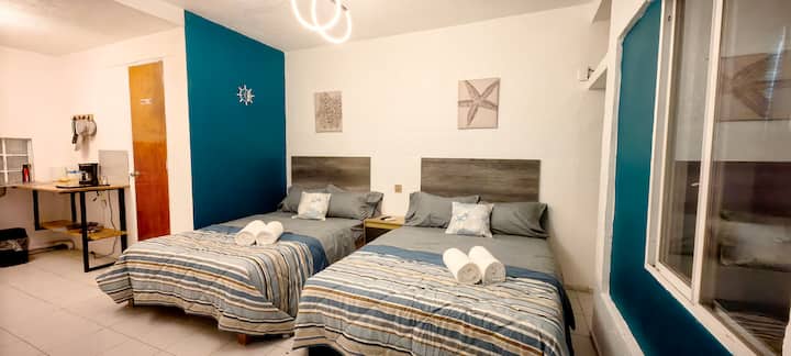 Loft #5 Cerca De Playa Regatas /Oyster Suites - Costa Dorada