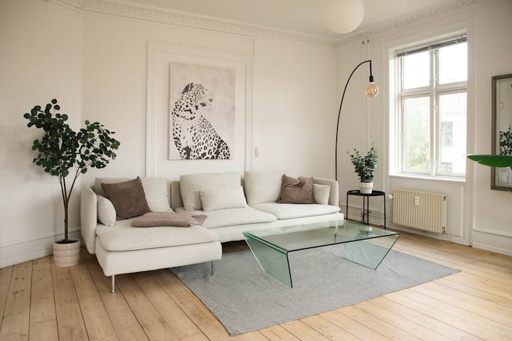 Stor Smuk Lejlighed På Frederiksberg - Copenhagen