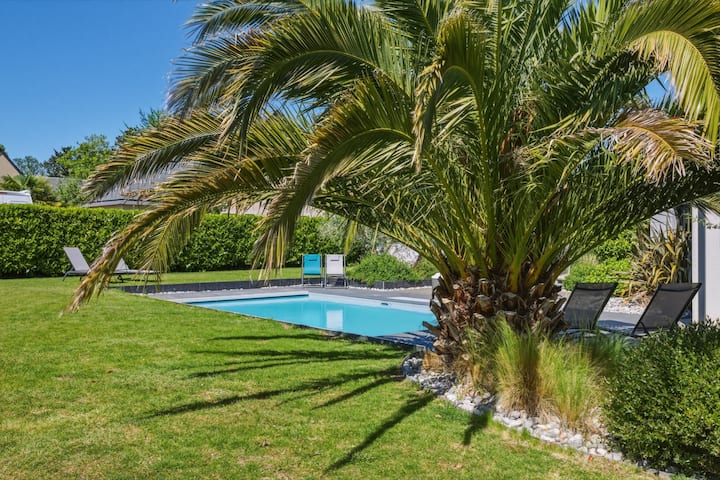 Maison Moderne Avec Piscine Et Jacuzzi Pour 9 Pers - Cabourg