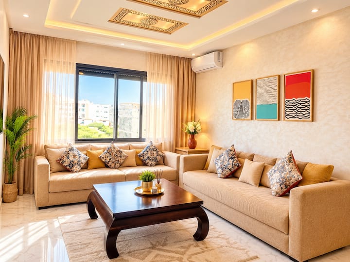 Elegant 2br Apartment Prime Location Fes - Fes