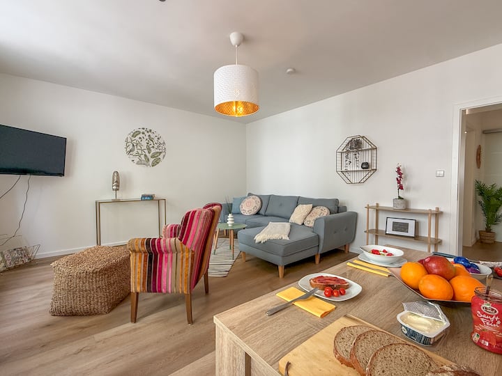 Level22 | Stilvoll, Balkon & Bahnhofsnah - Leverkusen