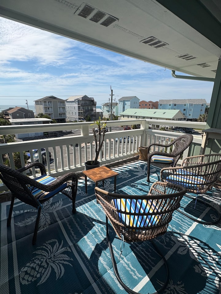 *New* Ocean & Marsh View | Pool | Walk To Beach - Carolina Beach, NC