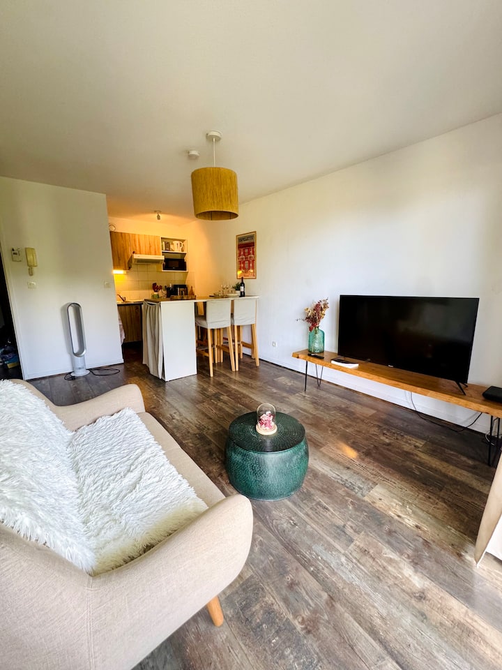 Appart Cosy 5 Mins Arkéa Arena - Floirac
