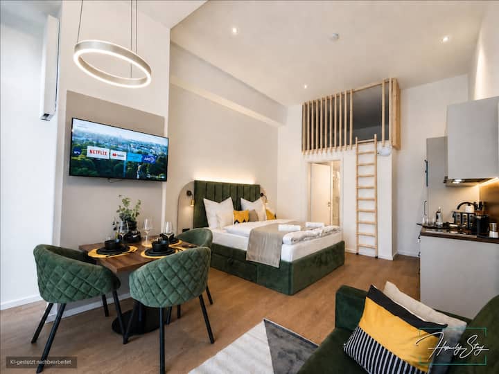 Homely Stay Studio Mit Galerie - Munique