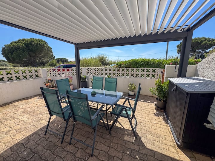 Au Soleil Pétillant | Jardin, Clim & Plage à Pied - Sainte-Marie-la-Mer